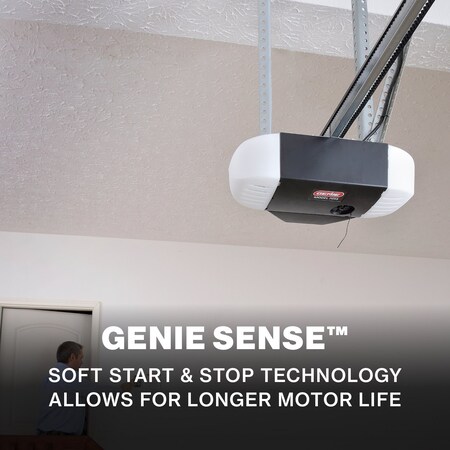 The Genie Co Genie Chain Drive 750 Garage Door Opener with Battery ...