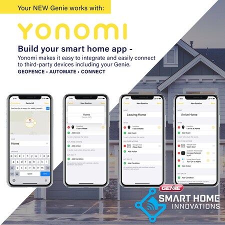 The Genie Co Genie SilentMax Connect Smart Garage Door Opener, 3/4 HPc ...