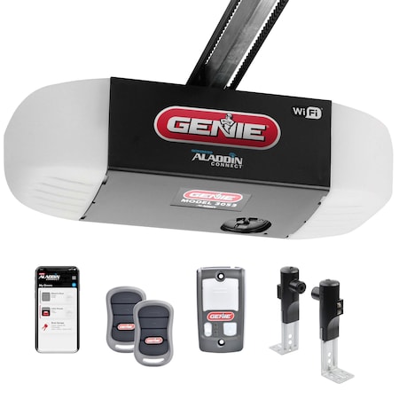 The Genie Co Genie SilentMax Connect Smart Garage Door Opener, 3/4 HPc ...