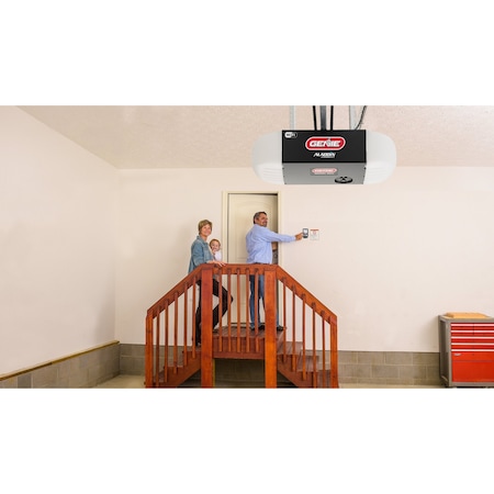 The Genie Co Genie Chain Glide Connect Smart Garage Door Opener, 1/2 ...