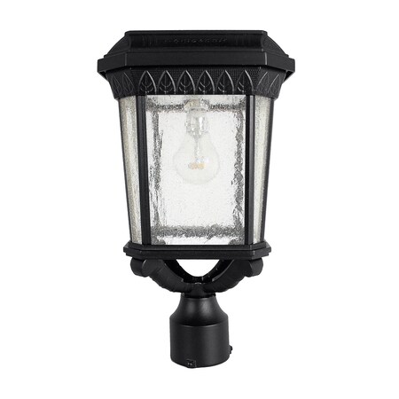 Gama Sonic Colonial Solar Light - w/GS Solar Light Bulb - 3" Fitter ...