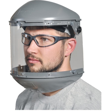 Honeywell 8" X 16 1/2" X .06" Clear Propionate Faceshield System ...