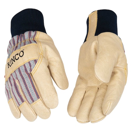 Kinco Kid's Lined Premium Grain Pigskin Palm Glove with Knit Wrist ...