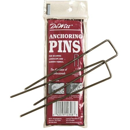 Dewitt U-Shaped Anchoring Pins, PK12 APRC | Zoro