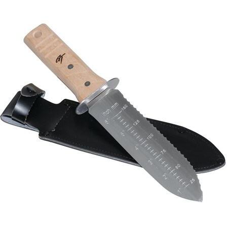 Growtech Hori-Hori Tool, Hardwood Handle KNK-HANA-SS | Zoro