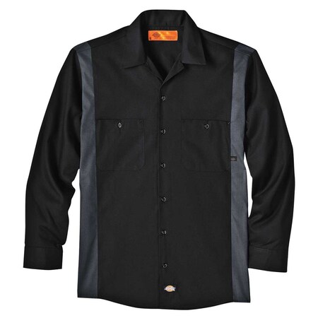Dickies Industrial Color Block Long Sleeve Shirt 5524-BC 5XL | Zoro