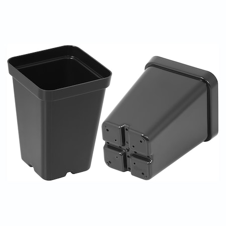 Sunpack 2.5" Heavy-Duty Square Pot SP30500 | Zoro