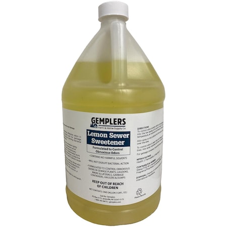 Gemplers Lemon Sewer Sweetener, 1 gal 371 | Zoro