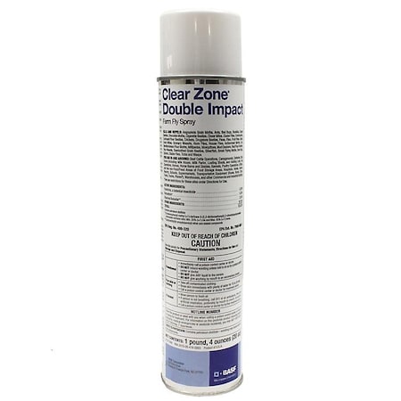 Basf Clear Zone Double Impact Farm Fly Spray 051781 | Zoro
