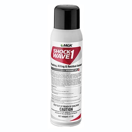 Mgk Co Shockwave 1 Flushing Killing and Residual Aerosol 17oz 096402 | Zoro