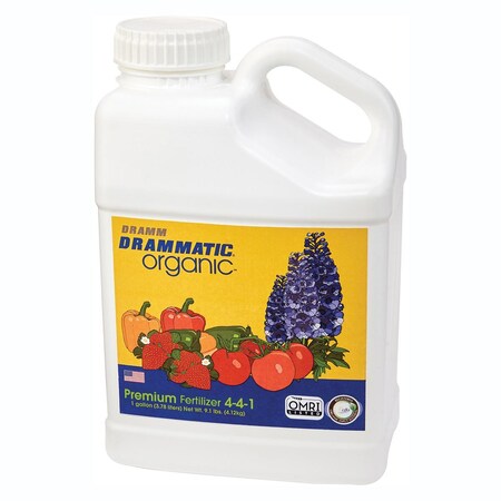 Dramm Drammatic ONE Organic Premium Fish Fertilizer (4-4-1), 1 gal ...
