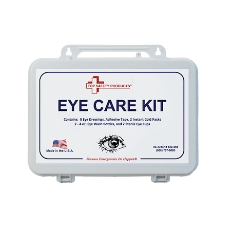 Top Safety Emergency Eye Care Kit 640-066 | Zoro