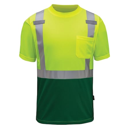 Gss Safety Type R Class 2, Polyester, Lime, X 5121-XL | Zoro