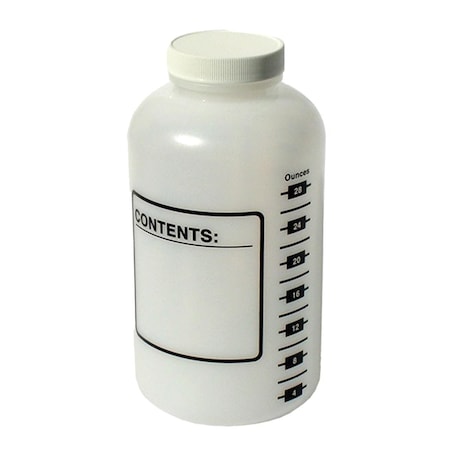 Underhill 32 oz Polybottle with lid for LiquidPro Gun A-LPWAB-1 | Zoro