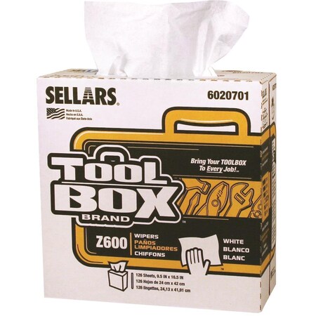Sellars TOOLBOX Z600 Tool Box Wipers and Towels 60307 | Zoro