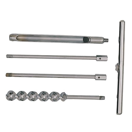 Oakfield Oakfield 3'L Soil Sampling Auger Tube Kit MODEL A | Zoro