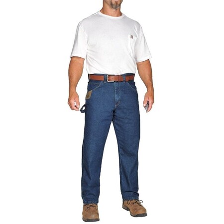 Wrangler Riggs Workwear Relaxed-Fit Work Horse Jeans, Antique Indigo ...