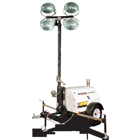 Generac Mobile Light Tower, 6kW, Metal Halide, Horizontal MLT4060K-STD ...
