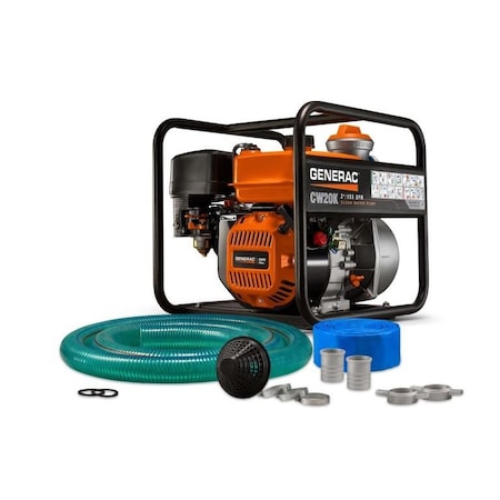 Generac 2" Clean Water Pump with Hose Kit 7732 | Zoro