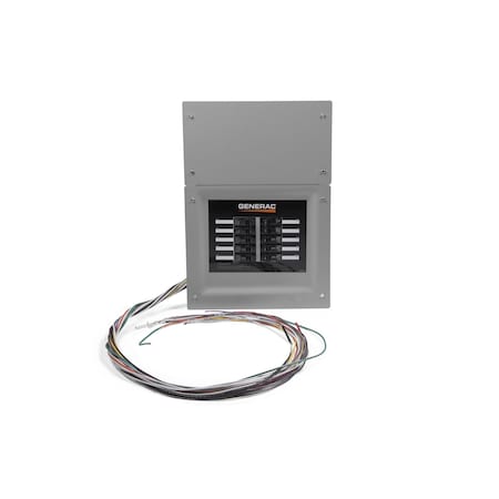 Generac 10-Circuit 50 Amp Load Center Ats - Nema 1 Cul- No Whip ...