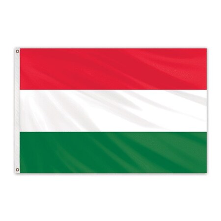 Global Flags Unlimited Hungary Outdoor E Poly Flag 3'x5' 202022 | Zoro