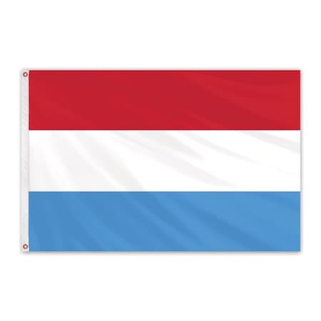 Global Flags Unlimited Luxembourg Outdoor Endura-Poly Flag 3'x5' 202296 ...