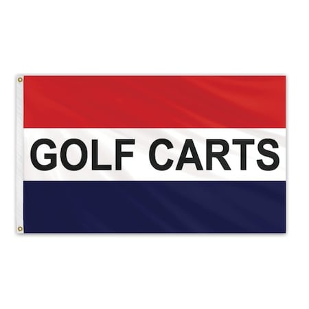 Global Flags Unlimited Golf Carts Message Flag 3'x5' Standard Flag ...