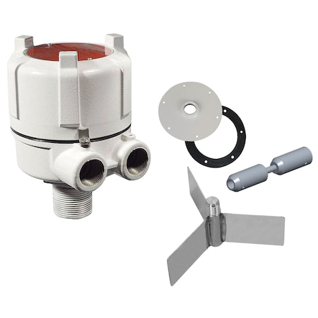 Binmaster BMRX Standard Rotary Level Indicator Kit with 5in paddle and ...