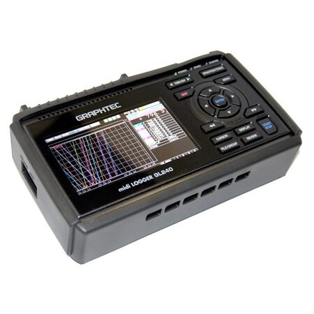 Graphtec America Graphtec Midi Data Logger, 10 Channel, 10 Ms/1 Channel ...