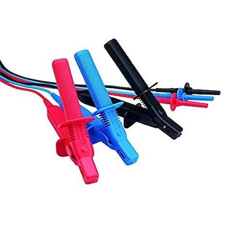 Megger Large Test Clips, 10 kV Insulated, 10 ft. 1002-534 | Zoro