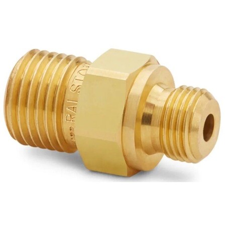 Ralston Instruments Ralston Brass Quick-Test Connector, G 0.125in Male ...