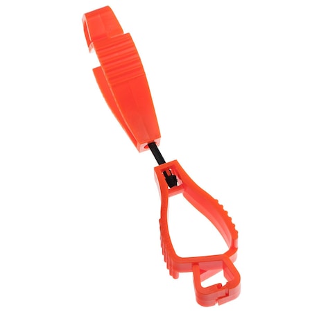 Glove Guard 1950 Dual Large End clip, Blaze Orange 1950OR | Zoro