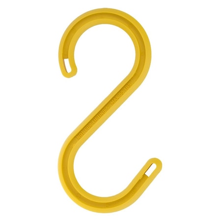 Cablesafe S-Hook, Yellow, 6" INT CS06 | Zoro