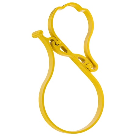 Glove Guard OktoLock XL Clip Yellow OK0406YW | Zoro