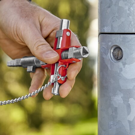 Knipex SAE Universal Key Square, Triangular, Two-Way Key, Step-Like ...