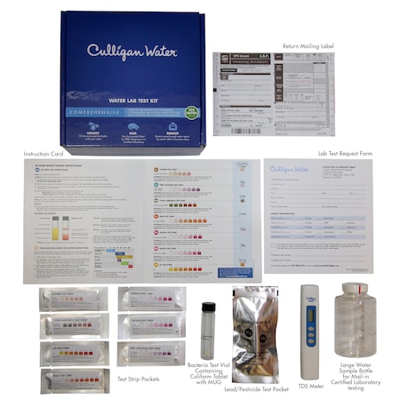 Culligan Comprehensive Water Lab Test Kit 01035251 | Zoro