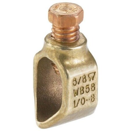 Panduit Grounding Rod Clamp, 5/8" Ground Rod WB58-Q | Zoro