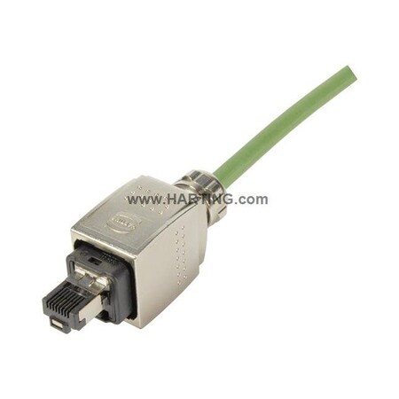 Harting RJ45 Cable-Mount Connector, Poles 4 09352260401 | Zoro