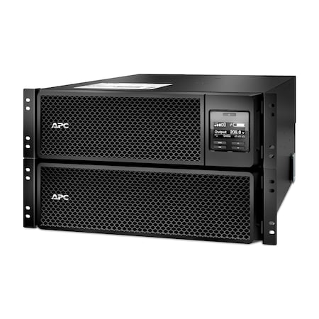 Apc UPS System, 8000VA, Online/Double Conversion, Out: 208/240V AC In ...