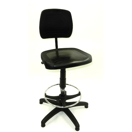 Shopsol Workbench Chair, Five Star Base Del, Adj 1010323 | Zoro