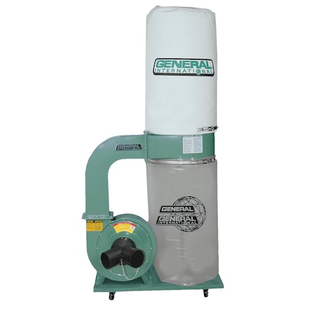 General International Dust Collector 2HP Industrial 10-110 M1 | Zoro