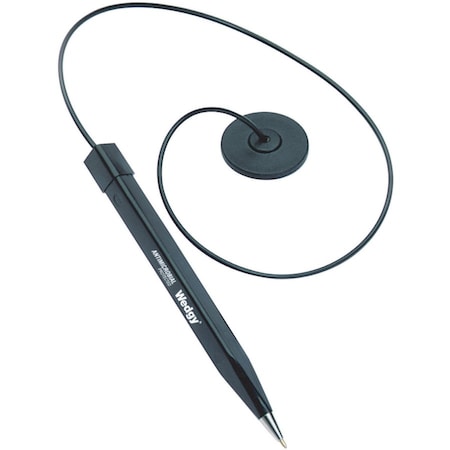 Mmf Industries Counter Pen, Wedgy Cord, Black 28408 | Zoro
