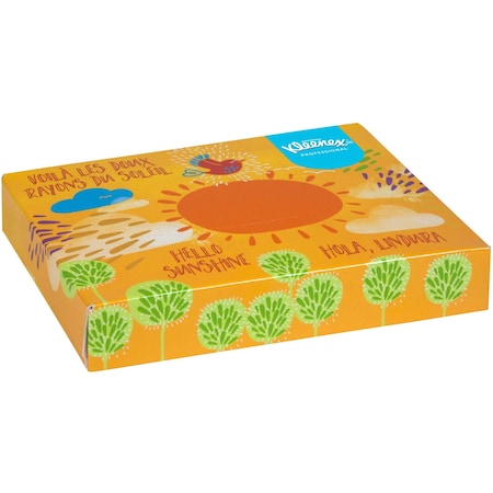 Kleenex Junior 2 Ply Facial Tissue, 40 per box Sheets 21195 | Zoro