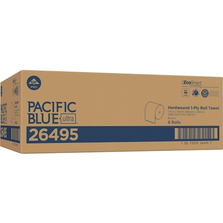 Georgia-Pacific Pacific Blue Ultra(TM) Hardwound Paper Towel, 1 Ply Ply ...