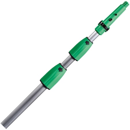 Unger 30 ft Opti-Loc Extension Pole, Green/Silver, Aluminum/Plastic UNG ...