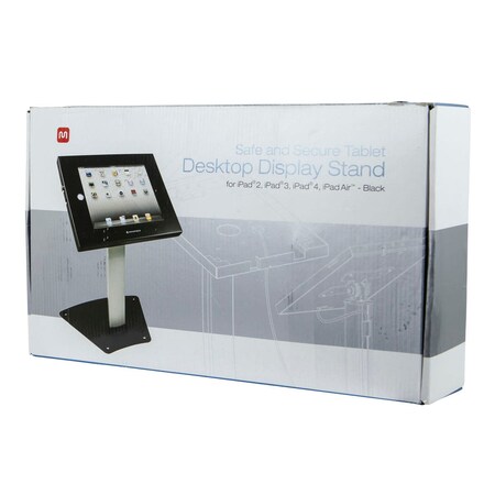 Monoprice Display Stand, Ipad 2 4/ Air, Black 11918 | Zoro