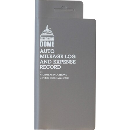 Dome Publishing Auto Mileage and Expense Record Book 750 | Zoro