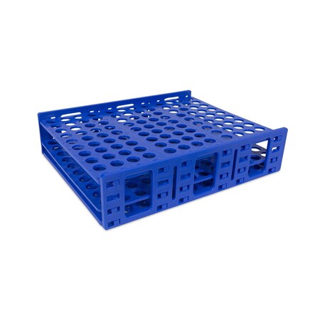 Heathrow Scientific Mega Rack Tube Rack for 18-20mm Tubes, B 120835 | Zoro