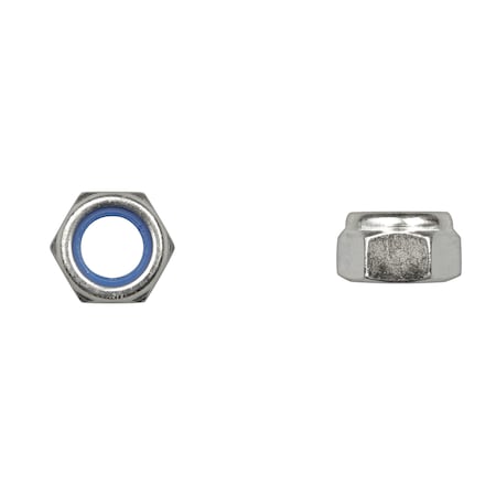 Disco Nylon Insert Lock Nut, M12-1.75, Bright Zinc Plated 12250PK | Zoro