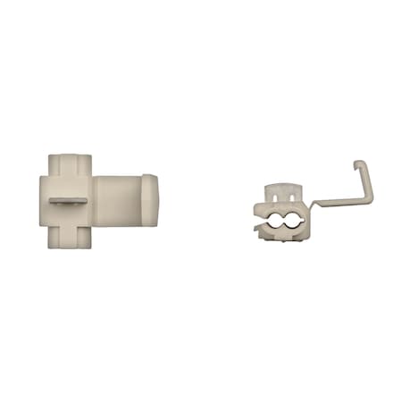 Disco Wht Nyln Scotch Locks 14/16/18 G Wire Rng Self-Strip PK25 12265PK ...